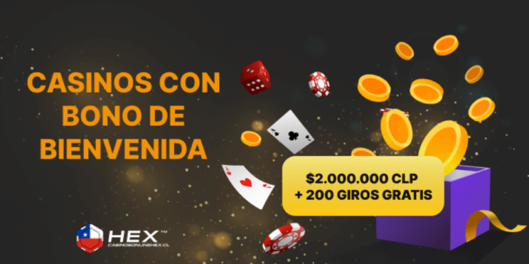 Mejores bonos de bienvenida actualizados en casinos de Chile 2024